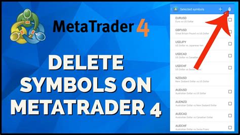 How To Delete Symbols On Metatrader 4 2024 Youtube