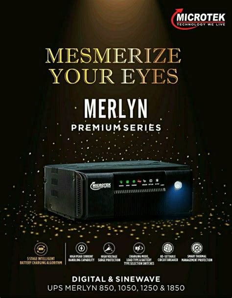 Microtek Inverter Merlyn 850 12v For Home At Rs 4000 Piece In Charkhi Dadri Id 22563779930