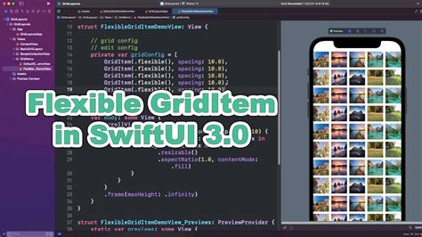 Griditem With Flexible Config Swiftui 30 Grid Layout Part 04