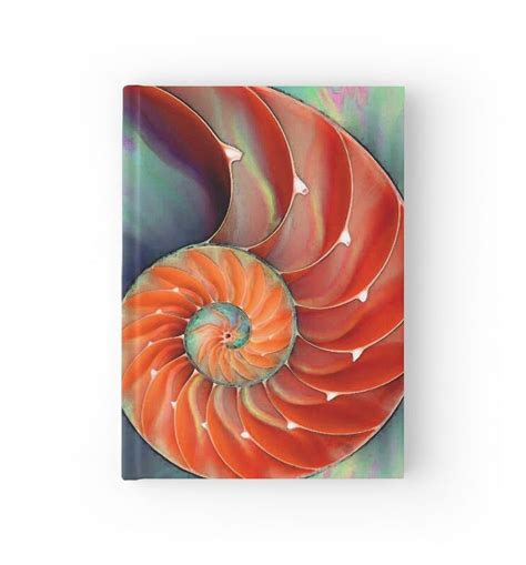 Nautilus Shell Sea Shells Hardcover Journal For Sale By Sharon Cummings Nautilus Shell
