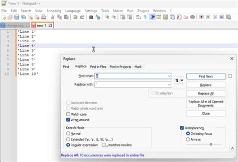 How To Add Quotes At The Start And End Of Each Line In Notepad