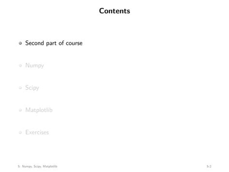 Lecture 5 Of Stanford University About Python Librarys Pdf
