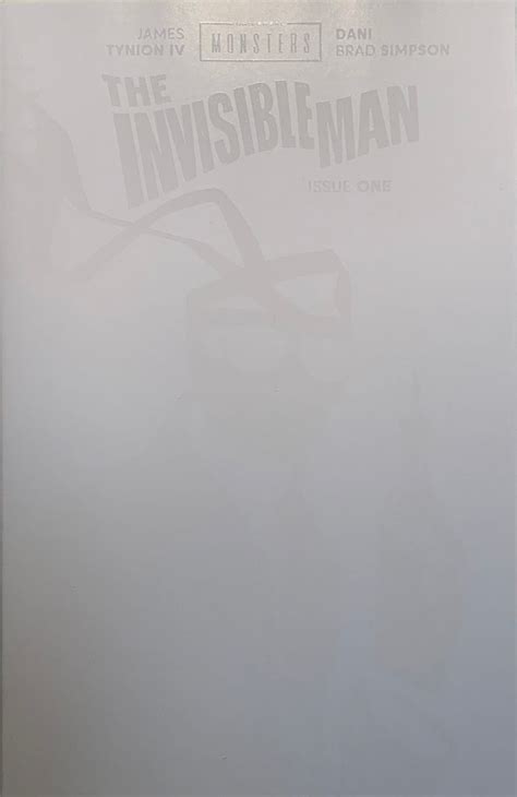 Universal Monsters The Invisible Man 1 Secret Invisible Variant Co
