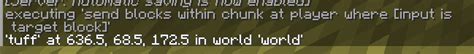 ExprBlocks Blocks Within Chunk Issue 5402 SkriptLang Skript GitHub