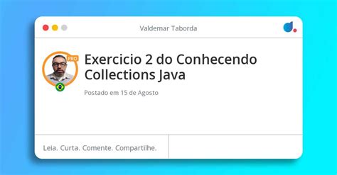 Exercicio 2 Do Conhecendo Collections Java