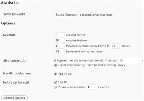 Review Of The Limit Login Attempts Plugin Wp Tavern