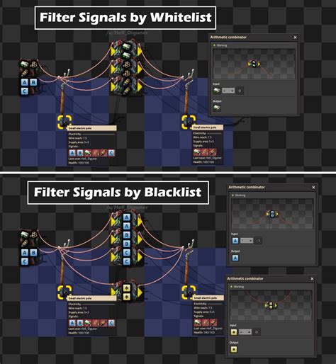 Howto Filter Circuit Signals Rfactorio