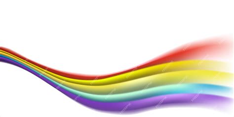 Premium Vector Abstract Blurred Colorful Rainbow Waves Background Vector Illustration