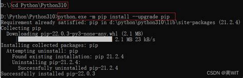 使用pip包管理工具安装python扩展包如何用pip安装python扩展库 Csdn博客