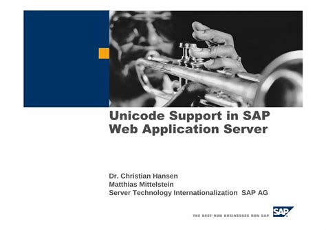 Pdf Unicode Support In Sap Wase Archive Dokumentips