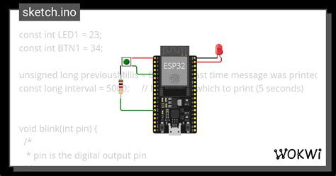 Yhm Lab4 Non Blocking Wokwi ESP32 STM32 Arduino Simulator