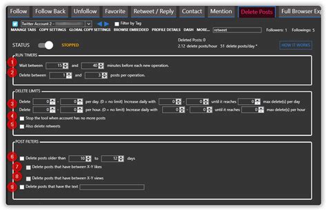 The Twitter Delete Posts Tool Su Social