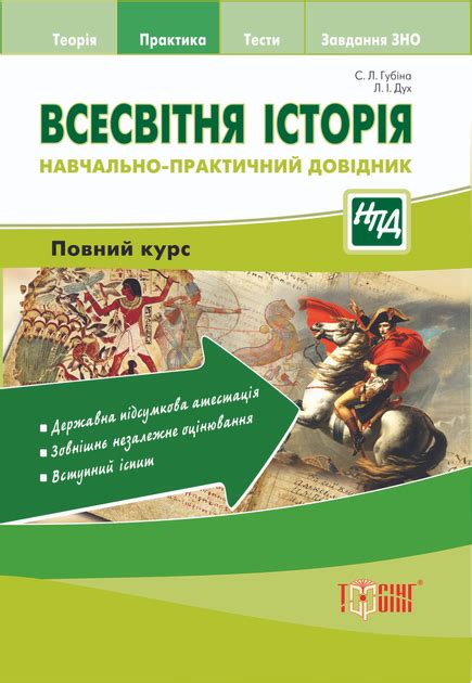 Книга Всесвітня історія Навчально практичний довідник Повний курс от продавца КнигоЛига