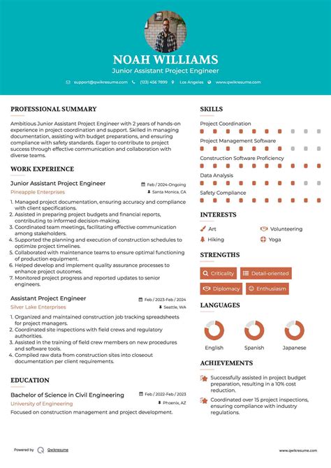 10 Assistant Project Engineer Resume Samples And Templates For 2025