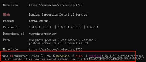 Npm Install 报错 Run `npm Audit Fix` To Fix Them Or `npm Audit` For Detailsrun `npm Audit Fix