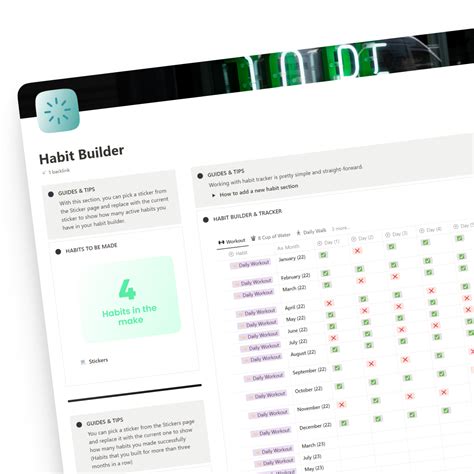 12 best and free notion habit tracker templates inspiration