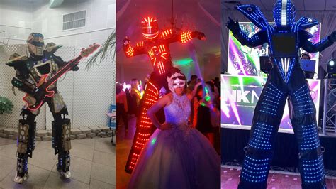 Party Rental Led Robot Near Houston