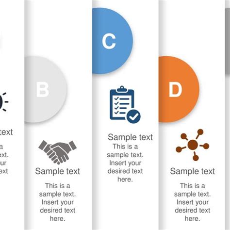 5 Step Process Flow Template Slidevilla
