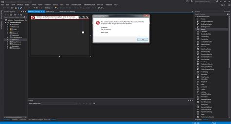 C How Can I Get Rid Of Out Of Memory Exception Thrown From Visual