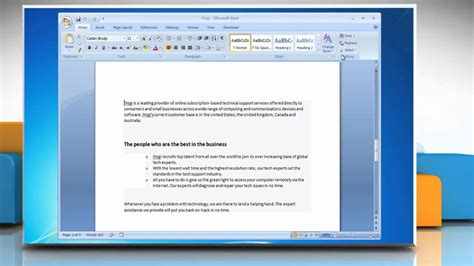 How To Delete A Page In Microsoft Word 2007 Lkepeople