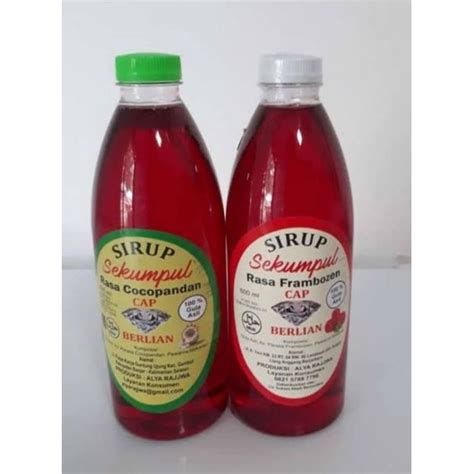 Jual Sirup Sekumpul Rasa Frambozen Setrup Khas Banjar Kemasan 500 Ml Shopee Indonesia