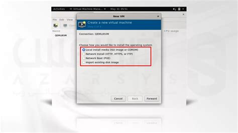 آموزش نصب KVM بر روی سرور اختصاصی آذرسیس