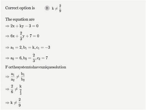Practice Test Pair Of Linear Equations In Two Variables Free Mcq Practice Test With Solutions
