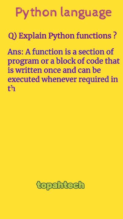 Python Functions Topahtech Python Pubg Java Dbms Html Os