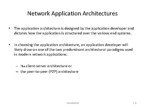 Application Layer Principles Of Network Applications At The