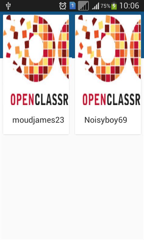 R Solu Android Une Recyclerview Dans Un Viewpager Par Moudjames