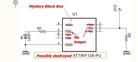 Why Is My Microcontroller Passing A Current Through It When Not Connected Electrical