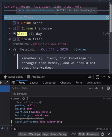 Sidebar Better Support For Css Global Variables · Issue 529 · Logseqlogseq · Github