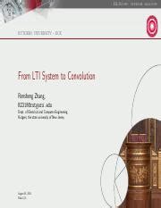 Understanding LTI Systems Key Concepts In Communication Analysis Course Hero