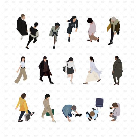 Vector Png Flat People In Birds Eye View Studio Alternativi