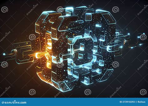 blockchain technology featuring a futuristic and innovative design