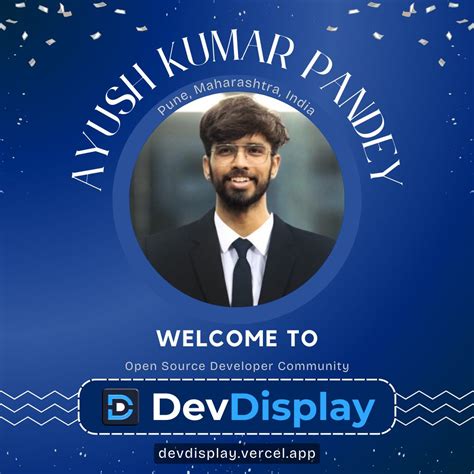 Devdisplay On Linkedin Devdisplay Opensource Developercommunity Dev Webdev Programming