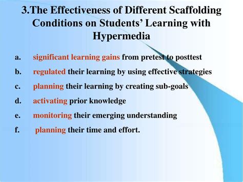 Ppt Adaptive Scaffolding And Self Regulated Learning From Hypermedia