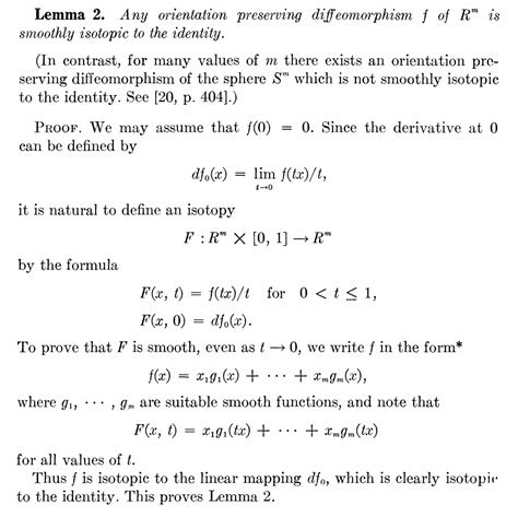 Algebraic Topology Equivalence Of Knots Ambient Isotopy Vs Homeomorphism Mathematics Stack