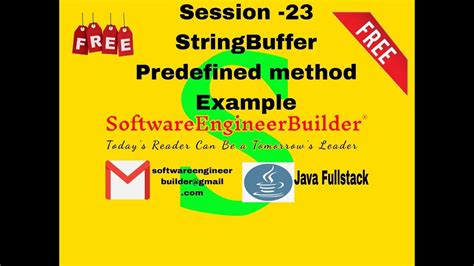 23 Session 23course Core Java Fullstack Course Stringbufferstring Handling
