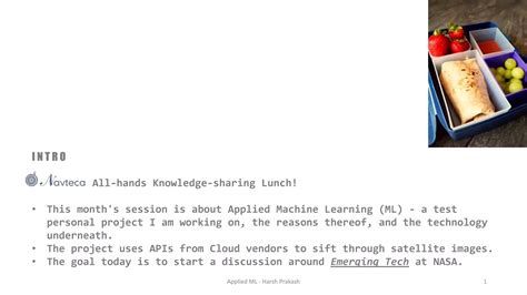 Applied Ml Machine Learning Ppt