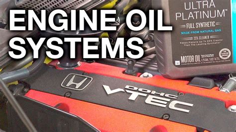 How Engine Oil Systems Work