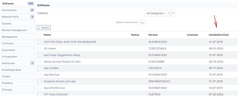 Filter Applications Installed Today English Support Forum Glpi