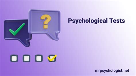 Psychological Test Definition Types And Benefits Mr Psychologist