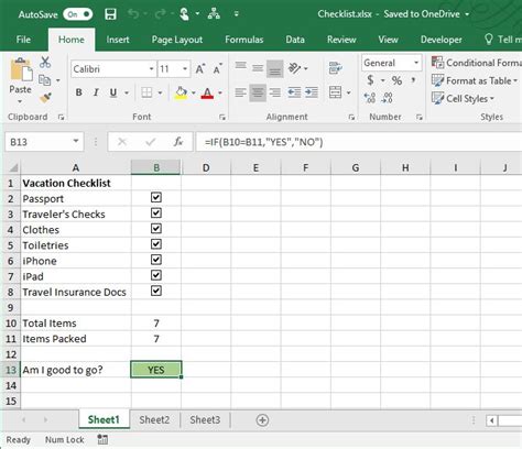 How To Create A Checklist In Excel Like The Pros Microsoft Excel Excel Tutorials Microsoft