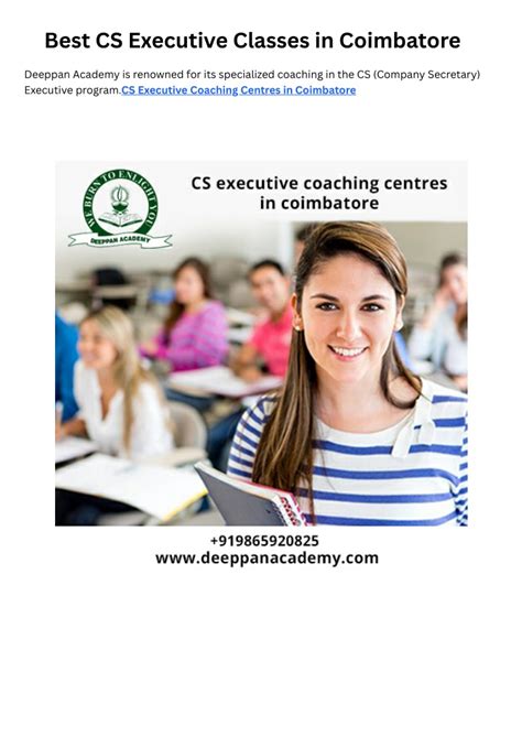 Ppt Cs Executive Coaching Centres In Coimbatore Cs Executive
