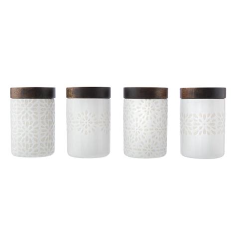 Artisan Street Set Of 4 Mini Storage Jars 120ml Dunelm