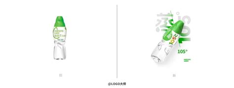 屈臣氏蒸馏水更新logo设计，看起来更“绿”了！ 广告狂人