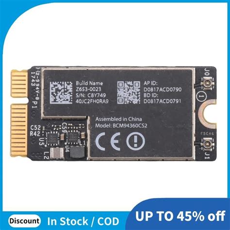 Bcm94360cs2 การ์ด Wifi ไร้สาย บลูทูธ 4 0 802 11ac Hackintosh Macos ทนทาน สําหรับ Air 11 นิ้ว