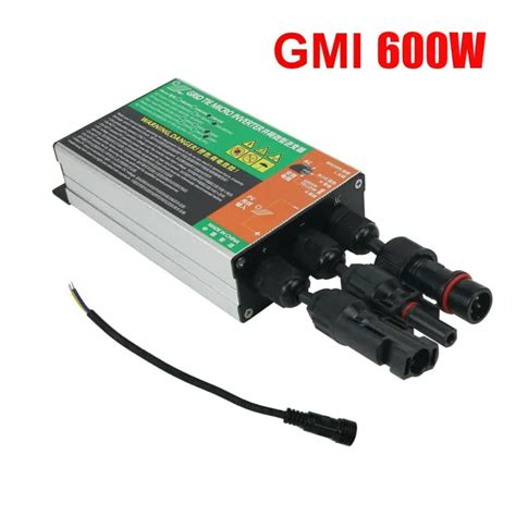 Microinverter Grid Tie Inverter 50 60hz อินเวอร์เตอร์ Dc 18v 50v