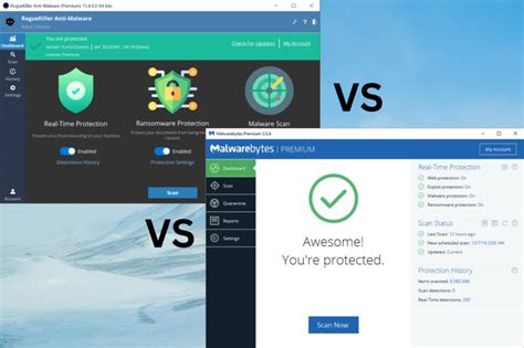 Roguekiller Vs Malwarebytes The Best Malware Removal Tools